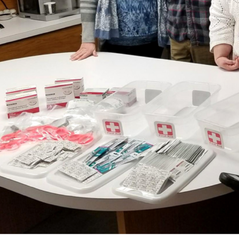 Midland Kiwanis Donation Helps with First Aid Kits - Independent ...